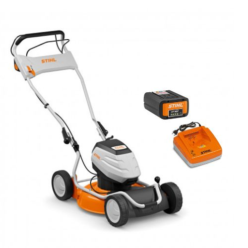 Pack tondeuse à batterie Stihl RMA 2 RV + AP300 S + AL300 | Jardiforêt