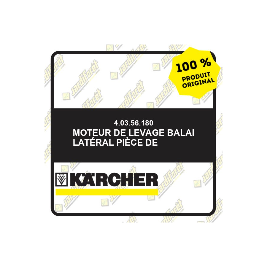 Moteur de levage balai latéral pièce de Karcher 40356180 | Jardiforêt
