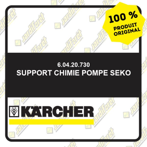 Support chimie pompe SEKO Karcher 60420730 | Jardiforêt