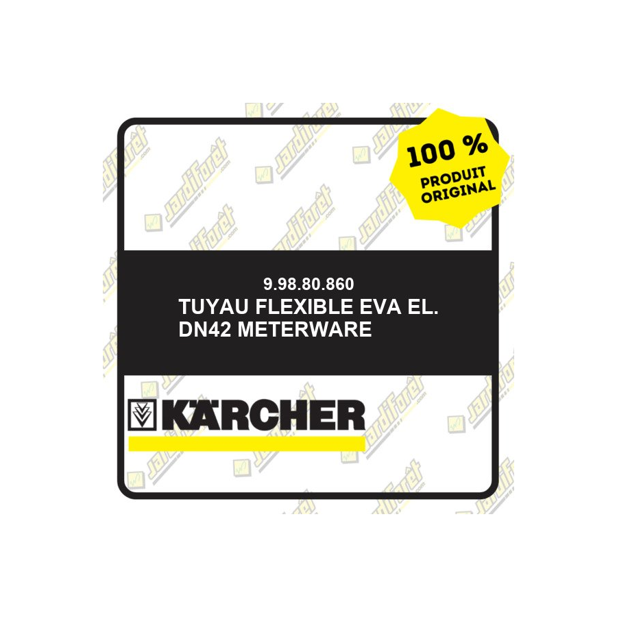 Tuyau flexible EVA el. DN42 Meterware Karcher 99880860 | Jardiforêt