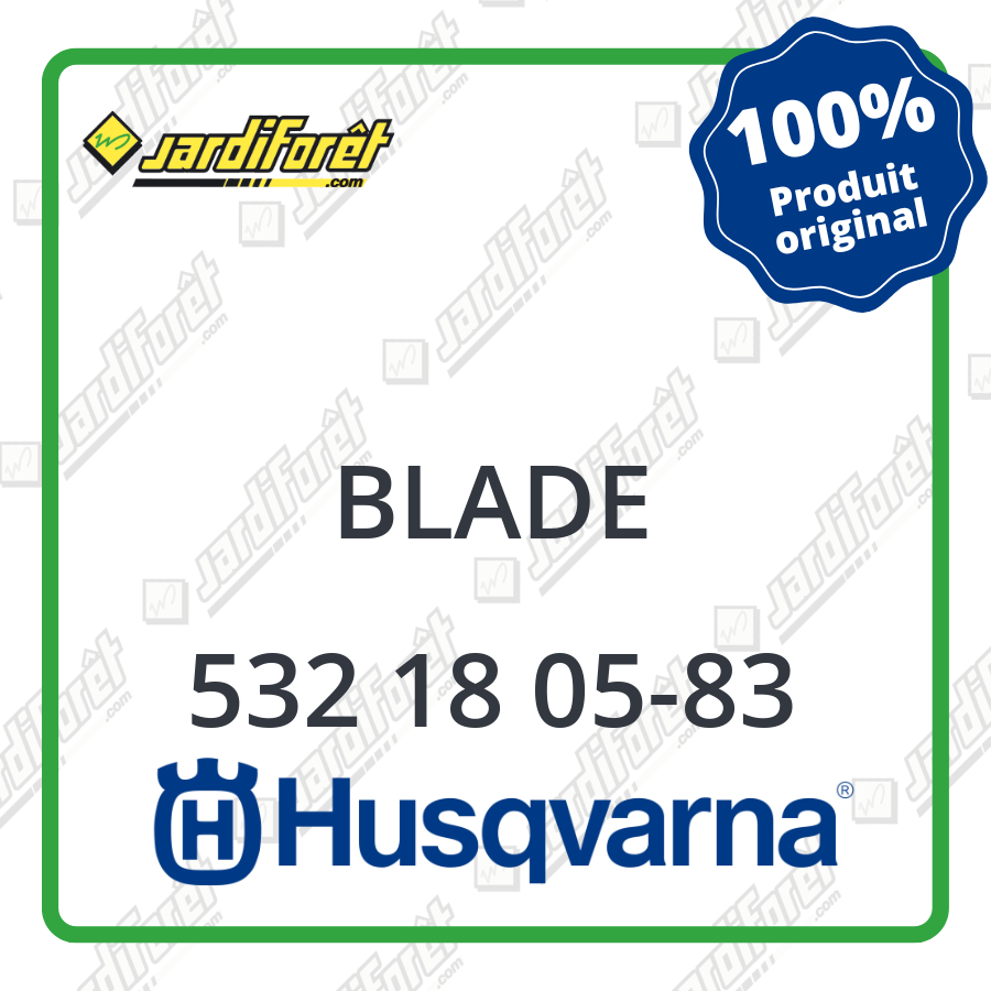 Blade Husqvarna - 532 18 05-83 | Jardiforêt