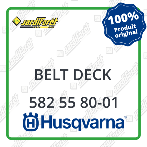 Belt deck Husqvarna - 582 55 80-01 | Jardiforêt