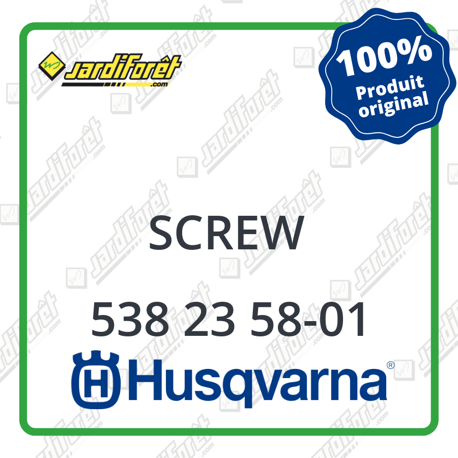 Screw Husqvarna - 538 23 58-01 | Jardiforêt